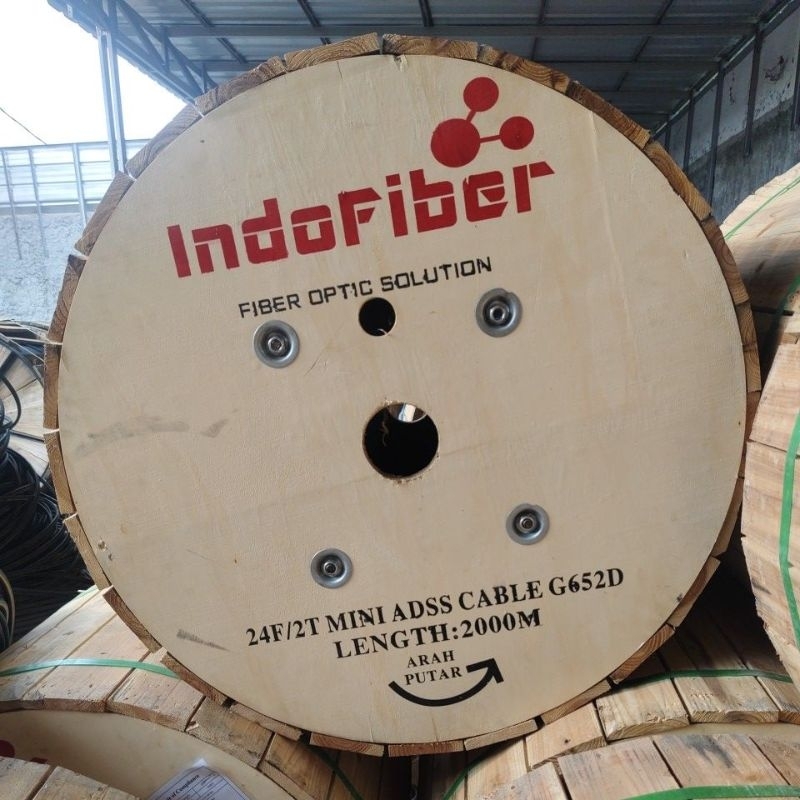 Jual KABEL MINI ADSS 24 CORE 2 TUBE 2KM INDOFIBER | Shopee Indonesia