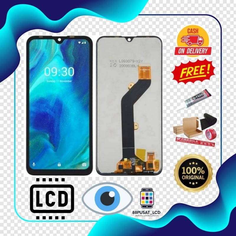 Jual LCD FULLSET ITEL A48 / L6006 / L6006L / L6006F / L6006S / W006 ORIGINAL TOUCHSCREEN LCD ...
