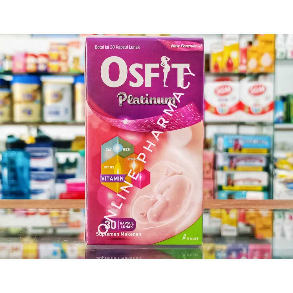 Jual OSFIT PLATINUM/ Osfit DHA multivitamin dan mineral untuk membantu ...