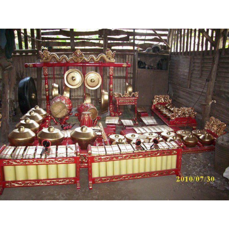 Jual gamelan jawa pelog slendro 1 set lengkap pelog slendro pencu kuningan | Shopee Indonesia