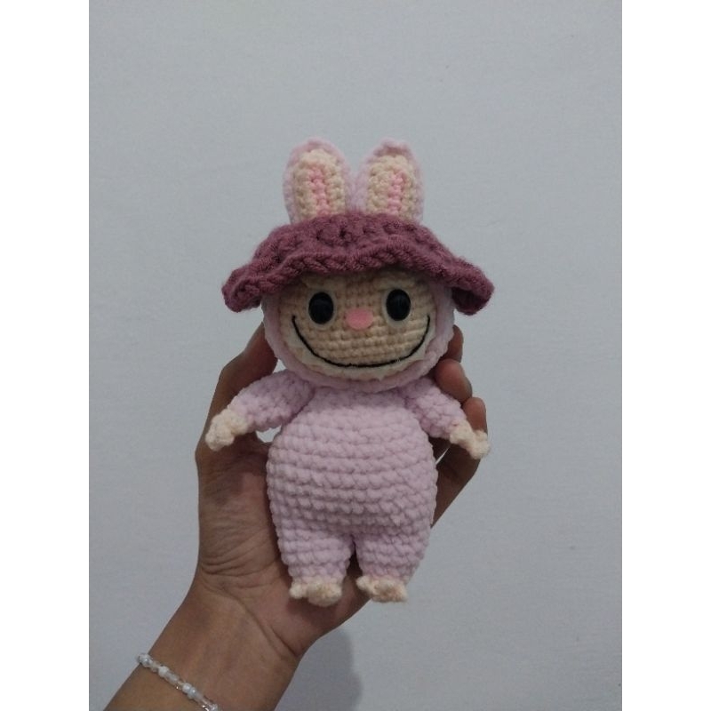 Jual [Custom] Labubu rajut Labubu Crochet | Shopee Indonesia