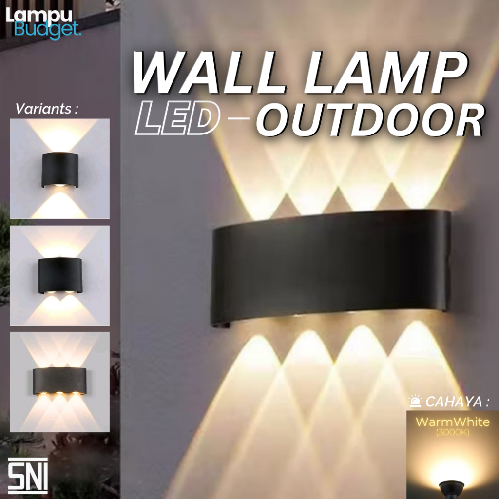 Jual 【COD】Lampu Dinding LED 2 Arah Teras | Shopee Indonesia