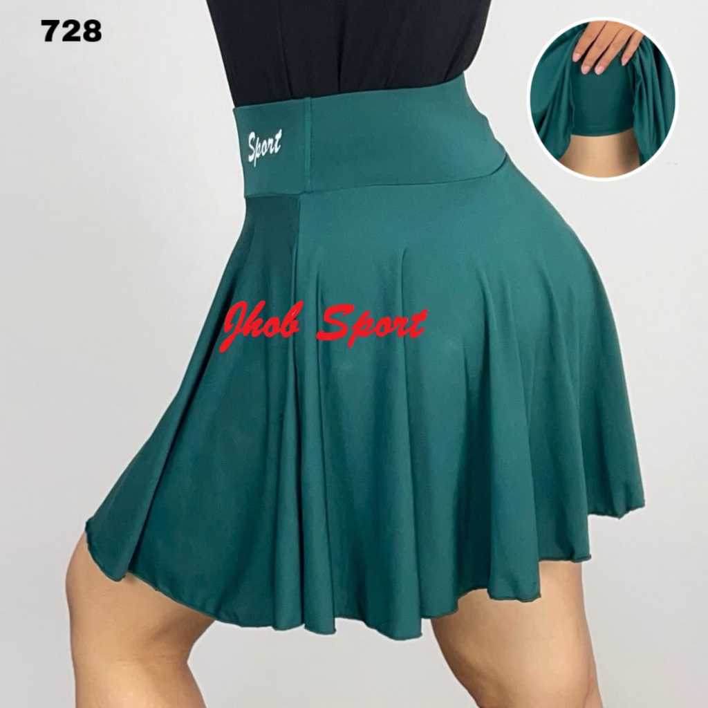 Jual 728 JHOB SPORT Rok Olahraga Wanita Double Inner / Rok Mini Belly ...