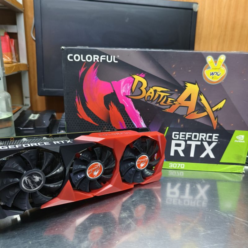 Jual VGA GPU nvidia geforce Colorful battle ax RTX3070 rtx 3070 8g ...