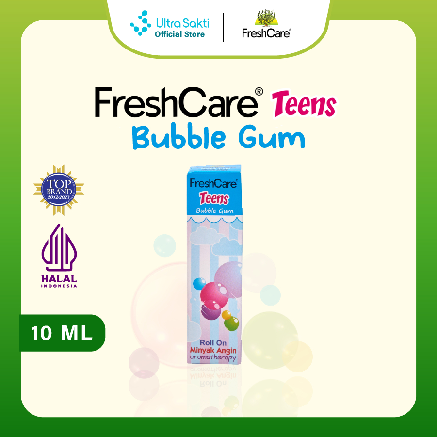 Jual FreshCare Teens Bubble Gum 10ml - Aroma Ringan untuk Remaja & Anak ...