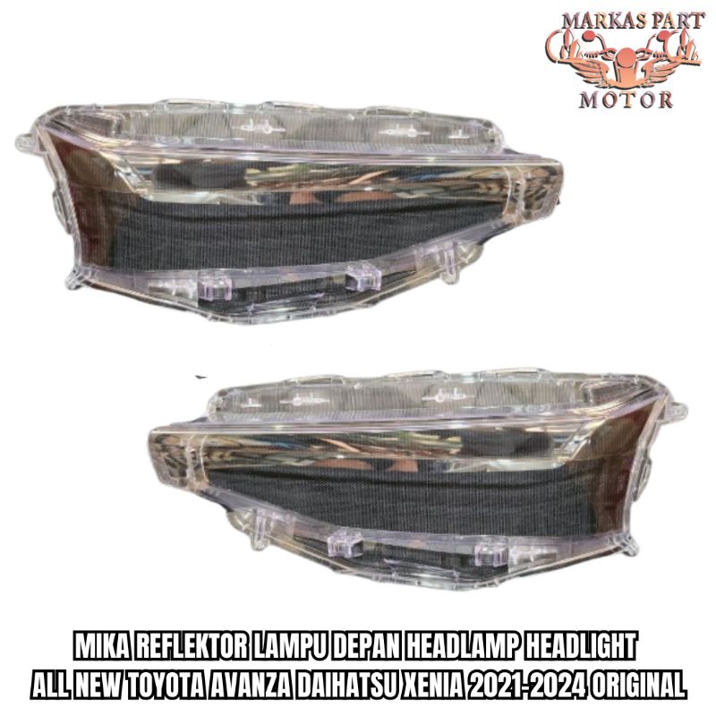 Jual MIKA REFLEKTOR LAMPU DEPAN HEADLAMP HEADLIGHT ALL NEW TOYOTA AVANZA DAIHATSU XENIA 2021 ...