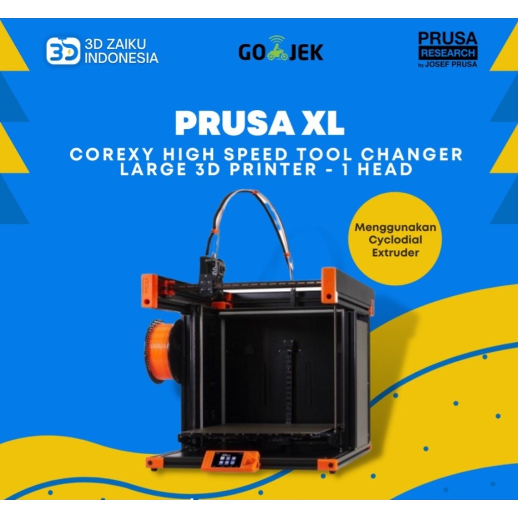 Jual Original Prusa XL CoreXY High Speed Tool Changer Large 3D Printer ...