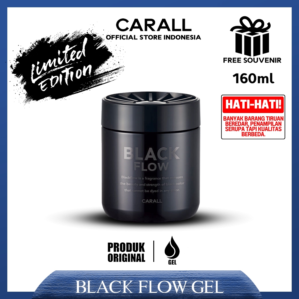 Jual Parfum Mobil Carall Black Flow Gel Made in Japan | Shopee Indonesia