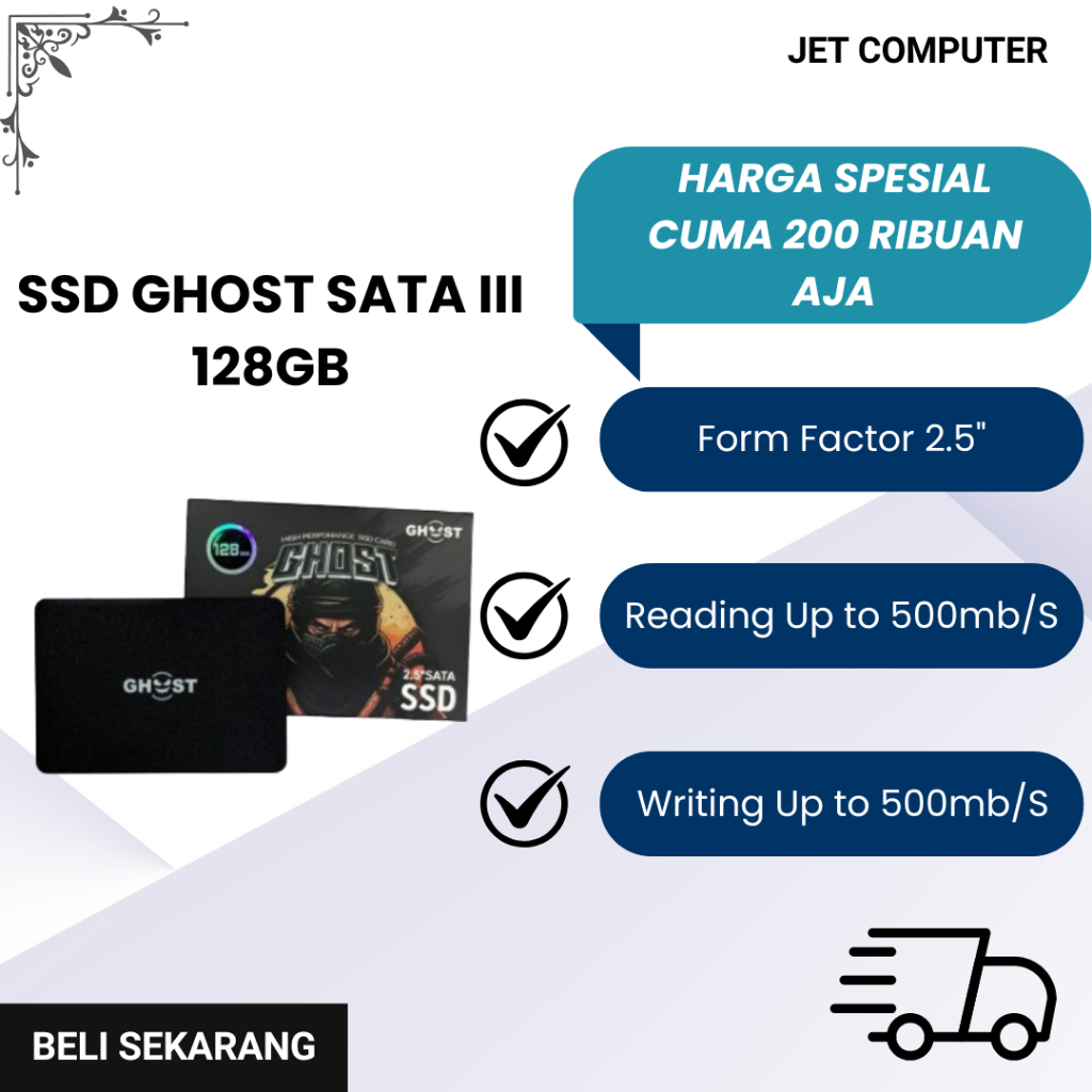 Jual SSD GHOST SATA 128GB I 256GB | Shopee Indonesia