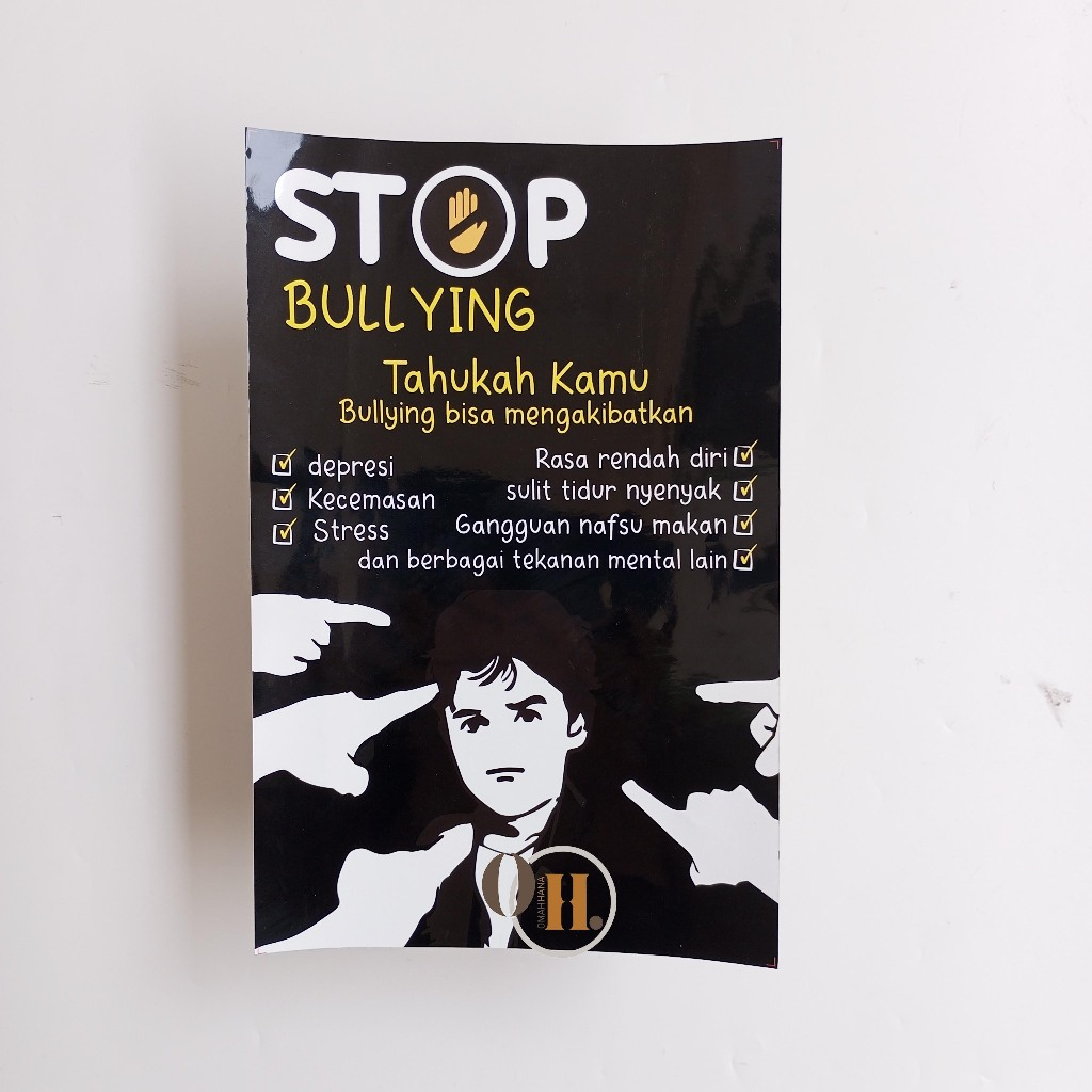 Jual Stiker Stop Bullying - Penyebab Bullying - Perundungan Sekolah ...
