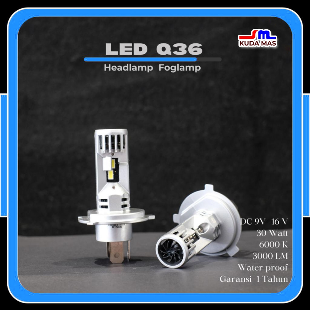 Jual Lampu LED Mobil Q36 Lampu Utama Lampu Kabut | Shopee Indonesia
