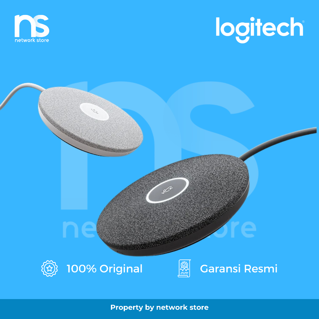 Jual Logitech Rally Mic Pod - Garansi Resmi | Shopee Indonesia