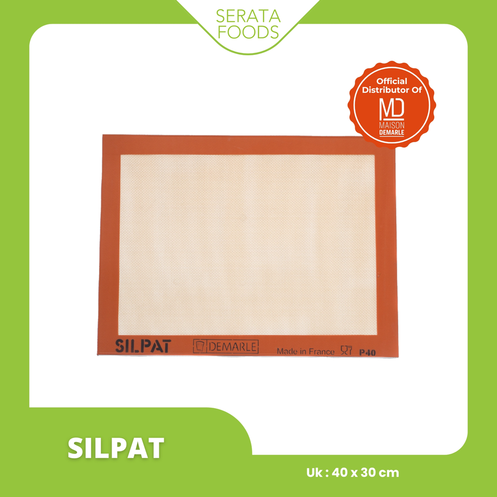 Jual Silpat AE400300 SILPAT Pastry Mat 40x30 silpat baking anti lengket ...