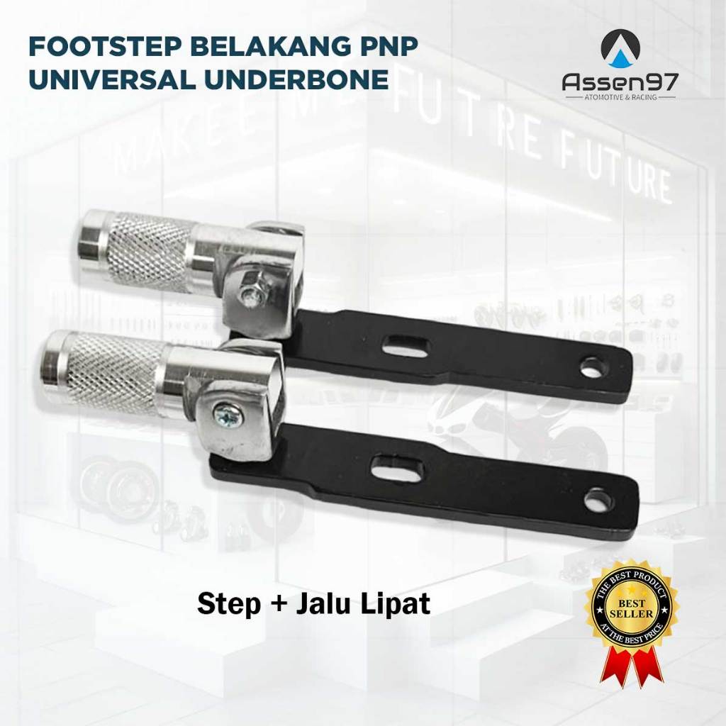 Jual Footstep Belakang Satria Fu dan Sonic 150r Model Lurus Pustep ...