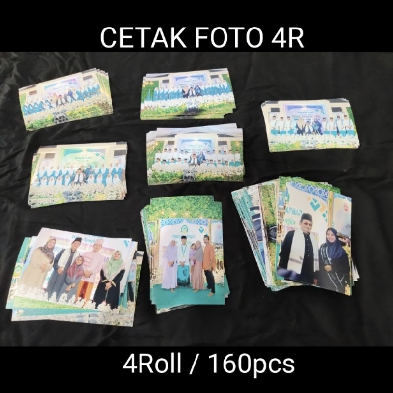 Jual CETAK FOTO 4R 4ROLL /160pcs | Shopee Indonesia
