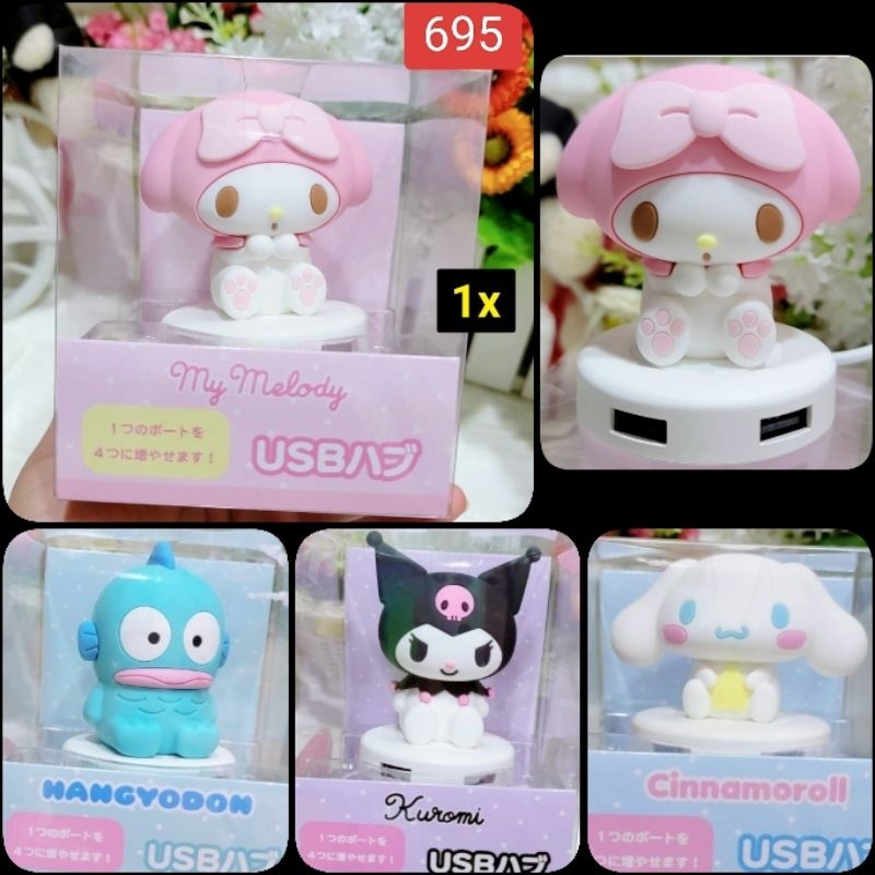 Jual USB Hub / Charger Kabel Data Colokan USB Lucu Muat 4 Colokan ...