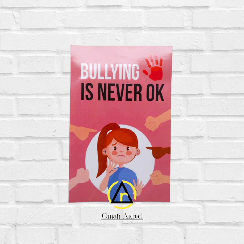 Jual Stiker Bullying Is Never Ok - Stiker Bullying - Perundungan ...