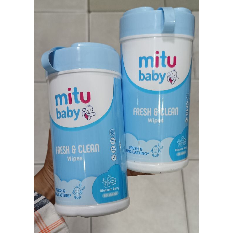 Jual MITU BABY TISU BASAH BOTOL/TABUNG | Shopee Indonesia