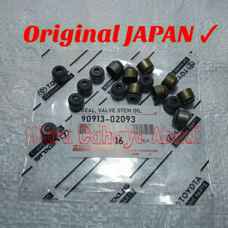 Jual Oli seal klep - seal valve steam Toyota Vios limo yaris ori JAPAN | Shopee Indonesia