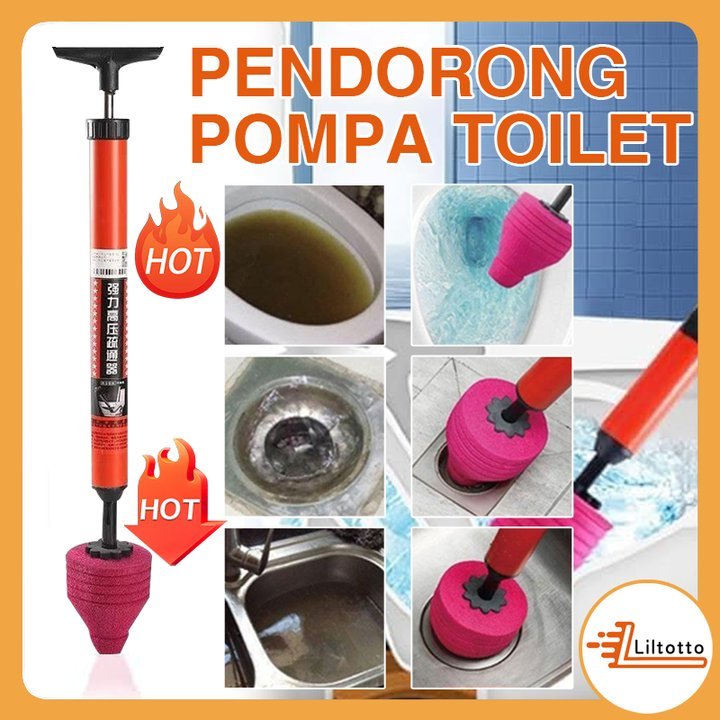Jual COD Penyedot WC Fleksibel Pump Toilet Plunger Pompa WC Duduk ...