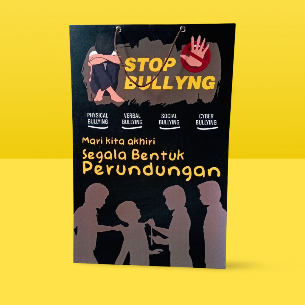 Jual Poster Gantung A3 | Hard Poster STOP Bullying | Akhiri Segala ...