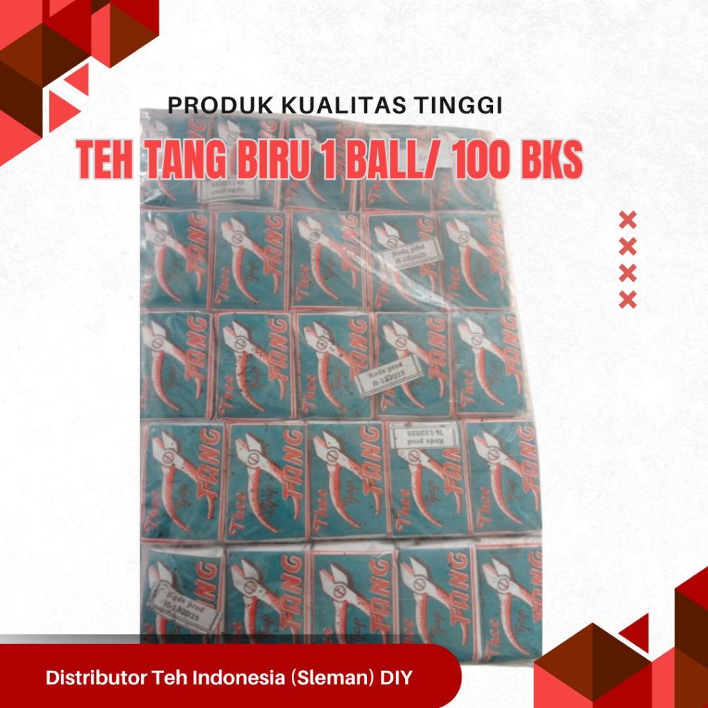 Jual Teh Tang Biru 40 gram 1 ball (100 pcs) | Shopee Indonesia