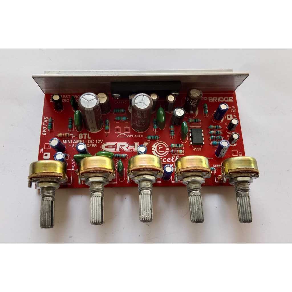 Jual POWER AMPLI MOBIL BTL12VOLT DC CRV 150 WATT LENGKAP TONE CONTROL ...