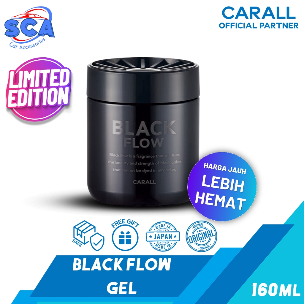 Jual Parfum Mobil Carall Black Flow Gel Made in Japan | Shopee Indonesia
