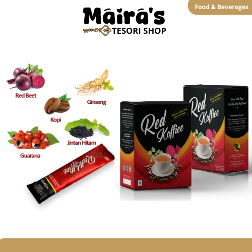 Jual Maira's - Red Koffiee Kopi Merah Armina Daily Original 1 Box Isi ...
