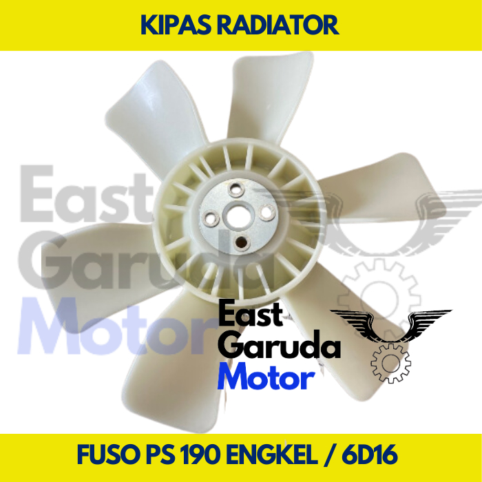 Jual KIPAS RADIATOR FAN BLADE FUSO PS190 6D16 ME035309 480MM-6DAUN ...
