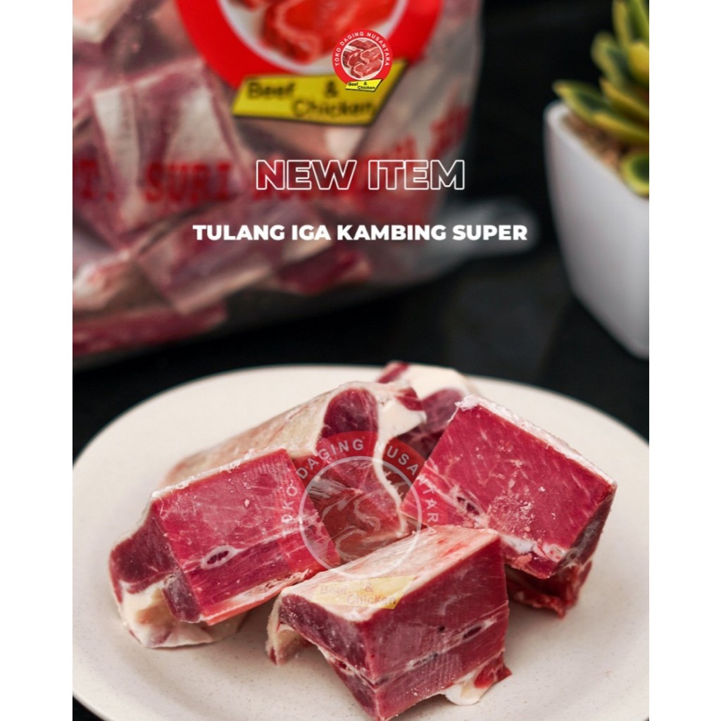Jual TULANG IGA KAMBING SUPER 1KG BEKU | Shopee Indonesia