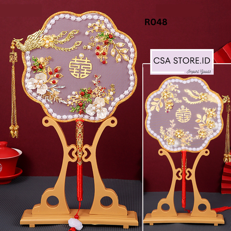 Jual Kipas Wedding Sangjit Chinese Kipas Foto Pernikahan HAK MILIK ...