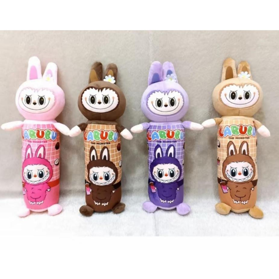 Jual Boneka Guling Labubu The Monsters Exciting Macaron Labu Labu 60cm ...