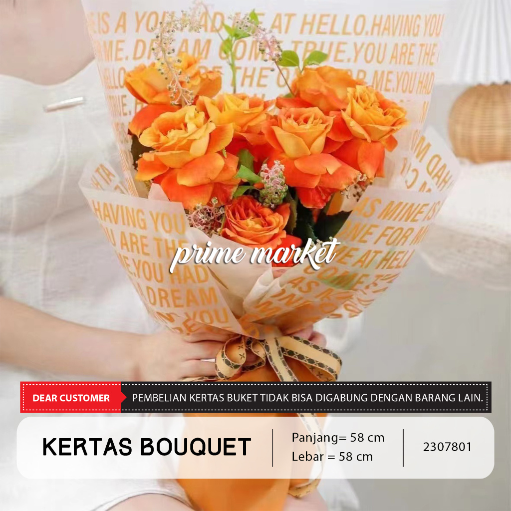 Jual Kertas Buket Bunga Kertas Cellophane Kertas Bunga Buket Flower ...