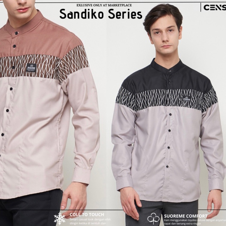 Jual KODE Q27U Baju koko pria Baju koko lengan panjang baju koko ...