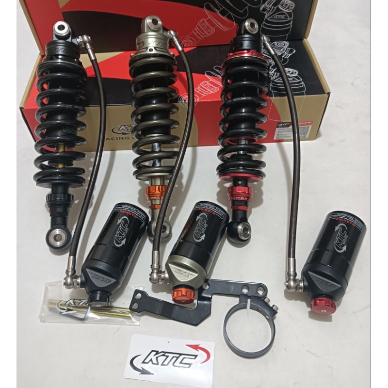 Jual SHOCK SHOCKBREAKER/MONO SHOCK TABUNG PISAH KTC RACING BUAT KAWASAKI NINJA R UK 305mm ...