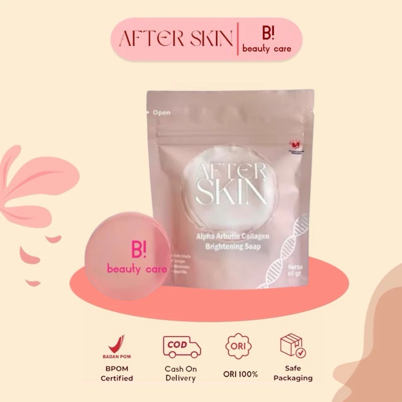 Jual AFTER SKIN - Alpha Arbutin Collagen Brightening Body Soap 60g Body ...