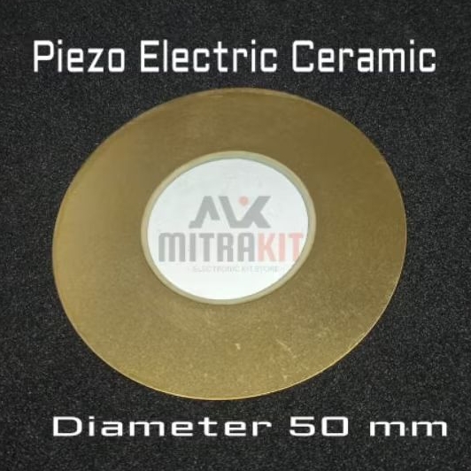 Jual Piezoelectric 5cm piezo Electric 5cm sensor sound disc | Shopee ...