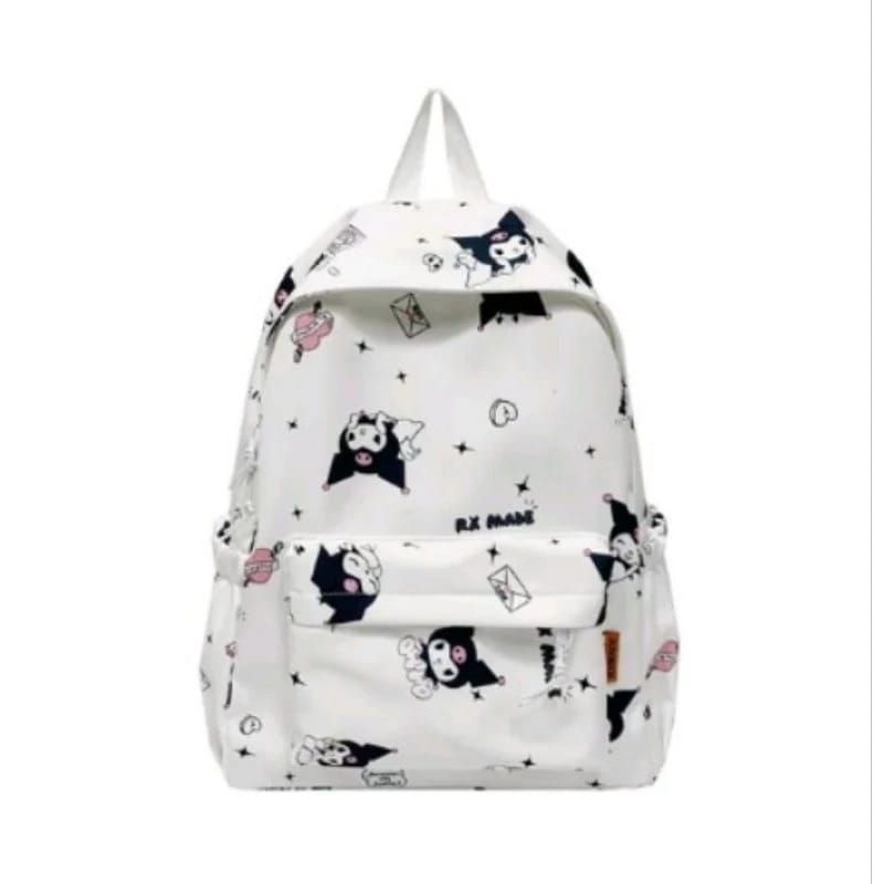 Jual tas ransel anak sekola sd smp sma motip kuromi ter baru viral 2024 | Shopee Indonesia