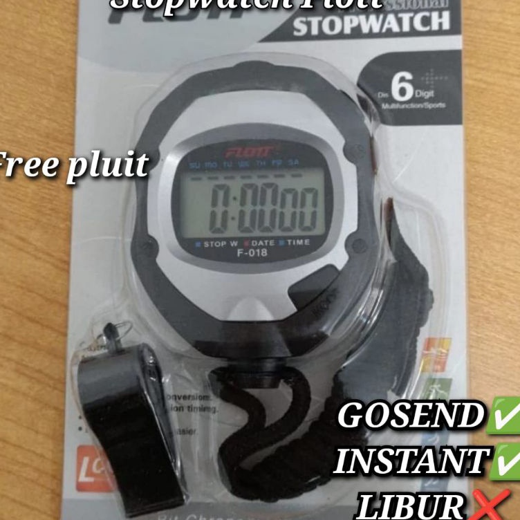 Jual ART O6B4 Floit Stopwatch digital profesional free pluit stop watch ...