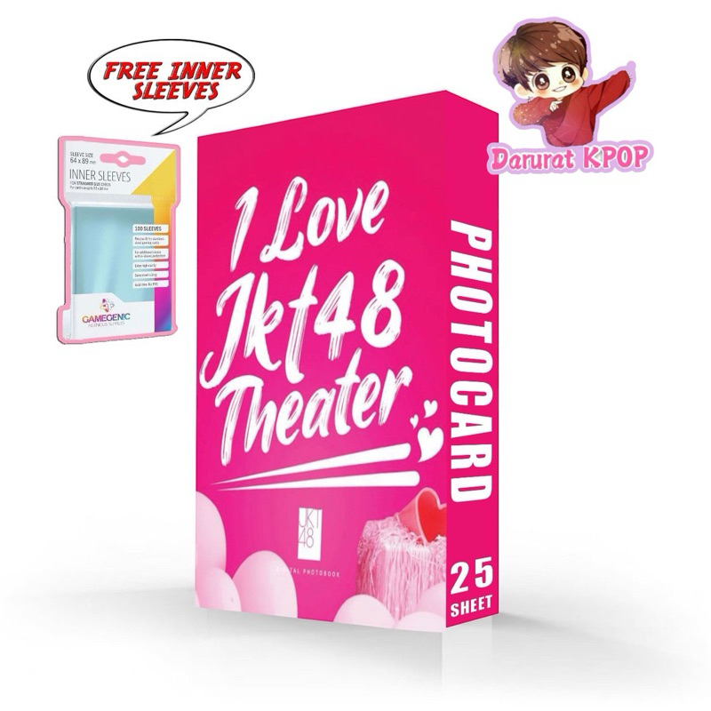 Jual darurat.kpop [free innersleeve + pc oshi] photocard jkt48 i love theater 1 set isi 25 ...