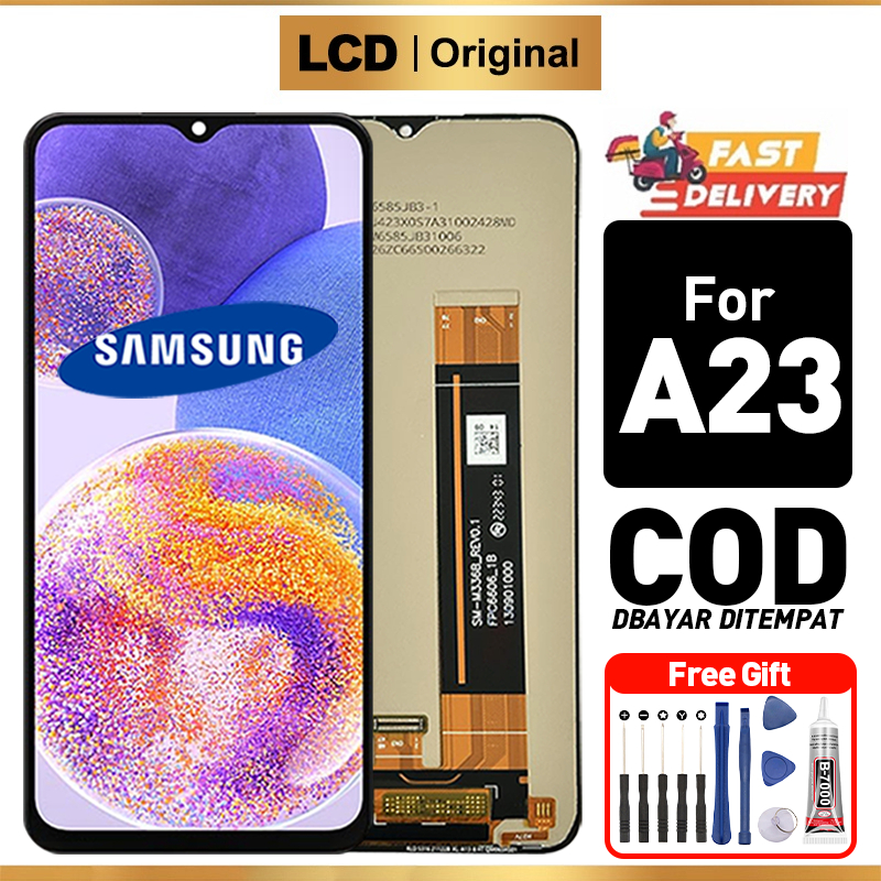 Jual LCD Samsung A23 Original Fullset Murah Ori asli hp Touchscreen For ...