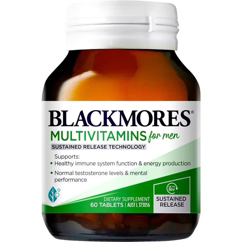 Jual Blackmores Multivitamins For Men Sustained Release 60 Tablets | Shopee Indonesia