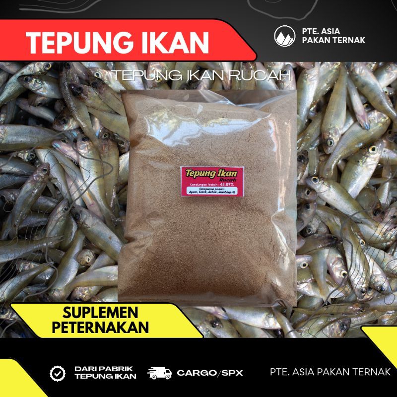 Jual Tepung Ikan PAKAN TERNAK Protein TINGGI 43% | Shopee Indonesia