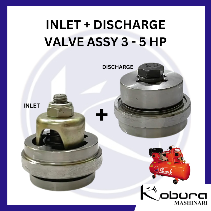 Jual Inlet + Discharge Valve Assy Varian 3 Hp, 5 Hp, 7,5 Hp, 10 Hp, dan ...