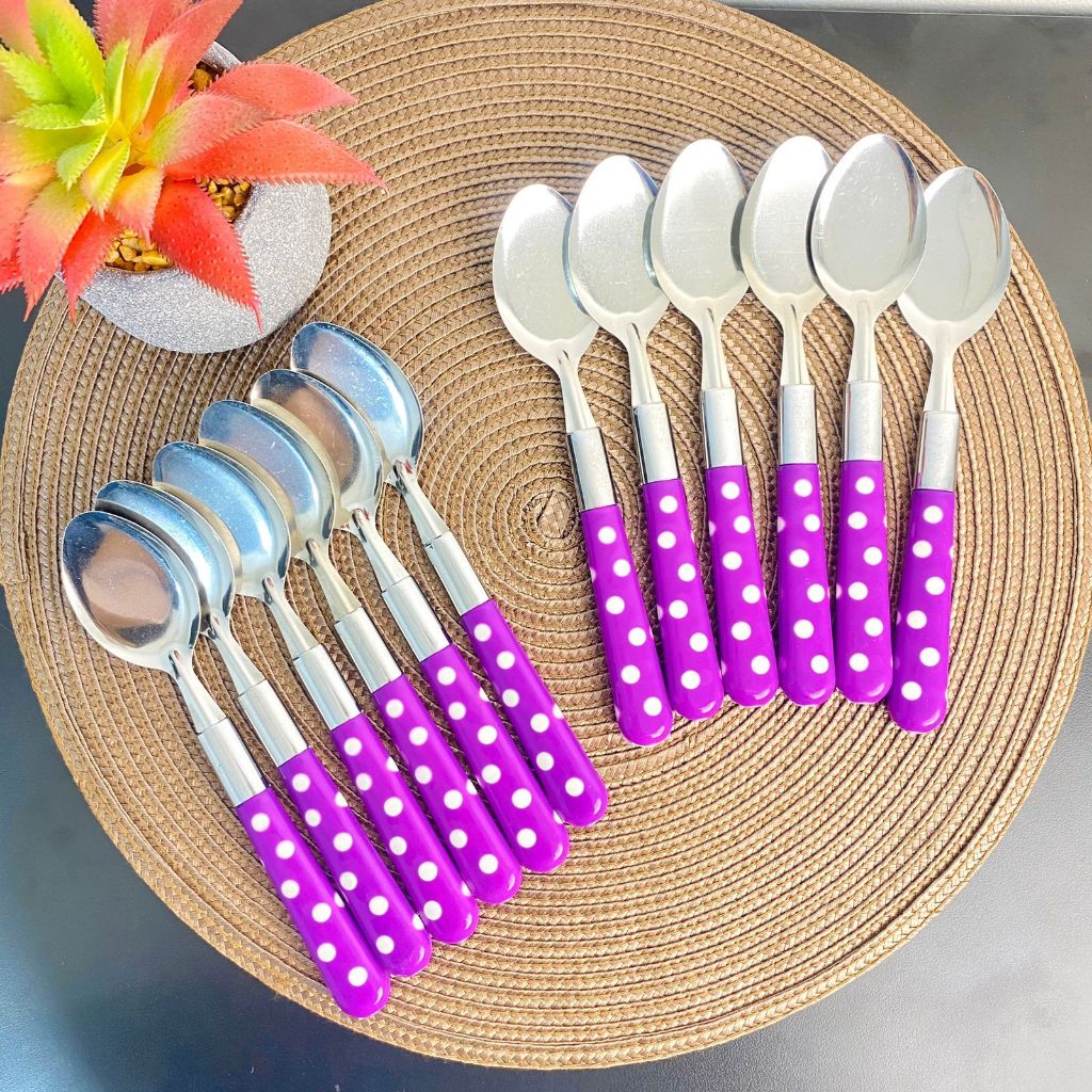 Jual Top100 - Sendok Makan 1 Lusin Bahan Stainless Steel Premium Bahan ...