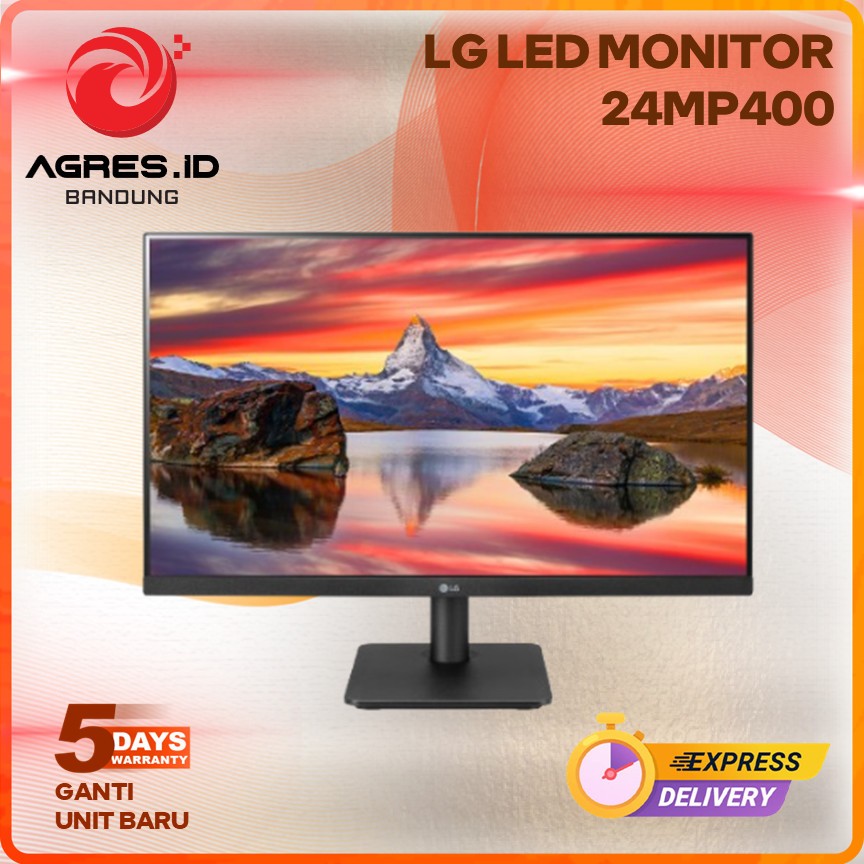 Jual LG LED MONITOR 24MP400 23.8"FHD IPS 75HZ | Shopee Indonesia