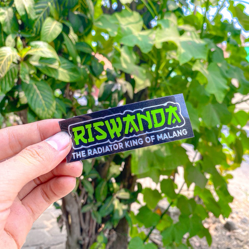 Jual STIKER RISWANDA ISI 4 POTONG | STIKER SOUND HOREG | Shopee Indonesia