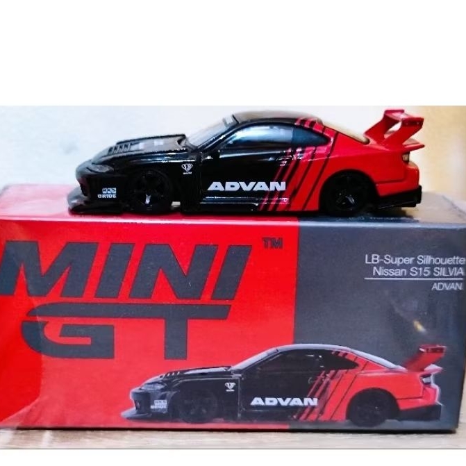 Jual Mini GT LB-Super Silhouette Nissan Silvia S15 Advan | Shopee Indonesia