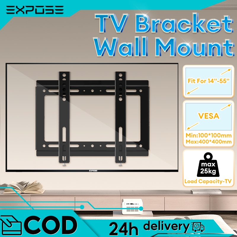 Jual Bracket TV Wall Mount Bracket 26-63 inches Tilt Swivel Tilt Swivel ...